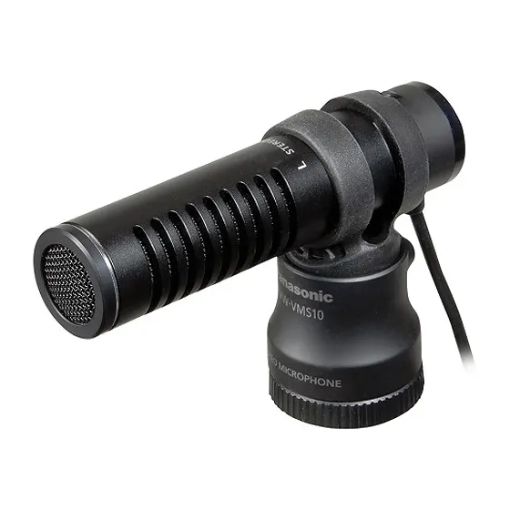 Panasonic Vw-vms10e Stereo Microphone VW-VMS10E-K