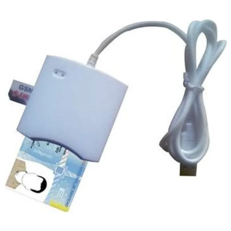 Transcend Smart Card Reader N68, White Ez100pu-n68 EZ100PU-N68