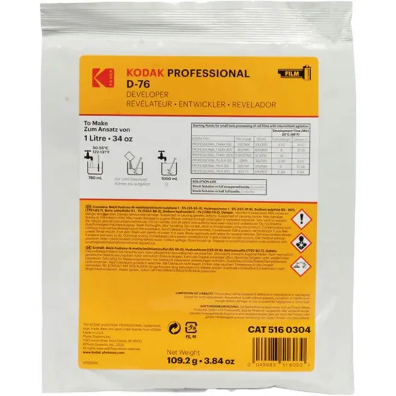 Kodak Film Developer D-76 1l (powder) 5160304