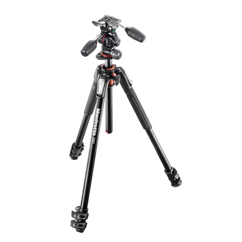 Manfrotto Mk190xpro3-3w Tripod, 173cm Max Height, 12kg Payload
