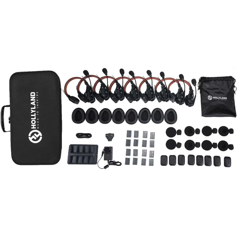 Hollyland Solidcom C1 Pro-8s Full-duplex Enc Wireless Intercom...