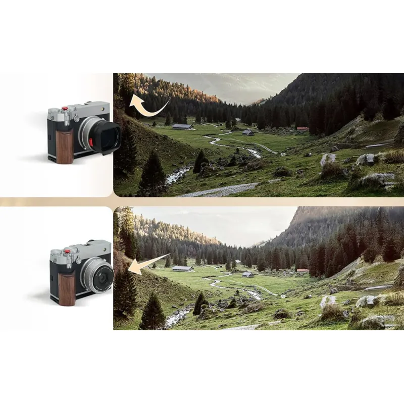 Freewell Sunshield For Fuji Gfx 100rf (silver) Fw-gfx100rf-rlh-s...